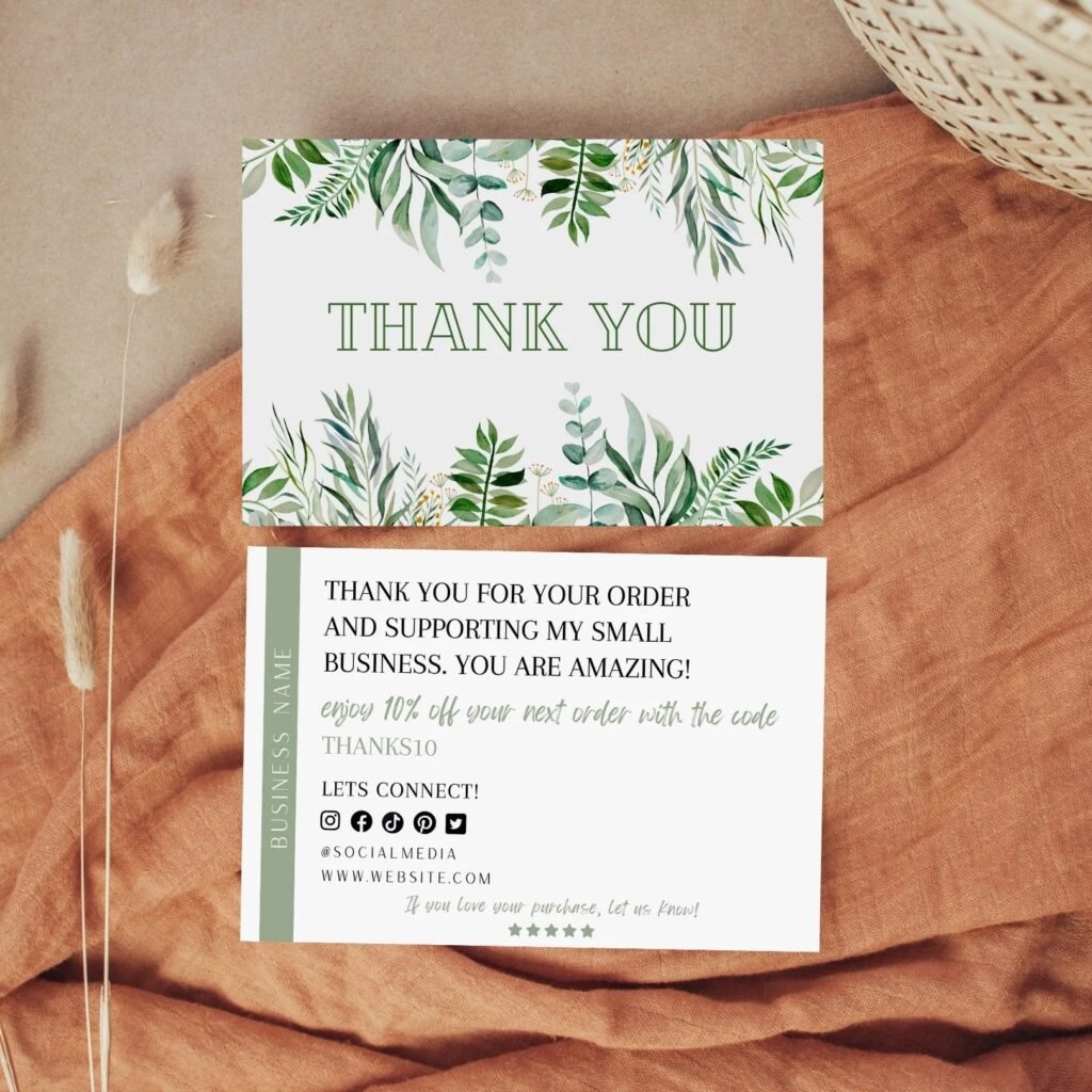 Thank You Cards Printing Salisbury – Same Day Printing